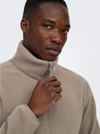Only & Sons Fleecejacke ONSJASON PRTC FLEECE JACKET OTW NOOS Polyester, regular fit