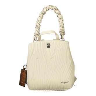 Desigual Femme, Sacs, Blanc, Taille: ONE Size Helium Sumy Mini Backpack
