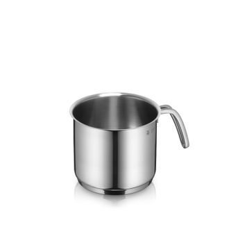 WMF Provence Plus Milchtopf Induktion ohne Deckel 14 cm, Milchkochtopf, Kochtopf Induktion 1,7l, Cromargan Edelstahl poliert, unbeschichtet, backofengeeig