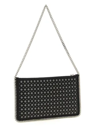 Stella McCartney Womens Black Polyester Shoulder Bag