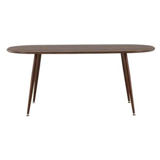 ebuy24 Sanford Esstisch 90x180cm braun