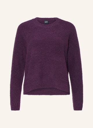 HUGO BOSS Boucl&eacute;-Pullover Febisana lila