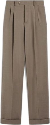 Sportmax Femme, Pantalons, Brun, Taille: 32 FR Pantalone Ferito