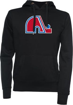Vendax Quebec Nordiques Vintage Logo Unisexe Sweat À Capuche Noir
