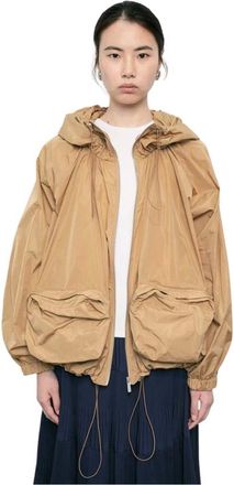 Meimeij Damen, Jacken, Beige, 2XSGröße