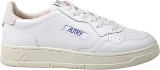 Autry Homme, Chaussures, Blanc, Taille: 46 EU Medalist Low Baskets