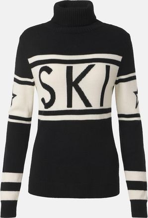 Perfect Moment Skipullover Schild aus Wolle