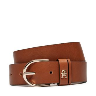 Tommy Hilfiger Damengürtel Tommy Hilfiger Essential Effortless AW0AW16352 Braun
