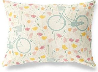 Bonamaison Le Jardin du Lin Kissen Zierkissenbezug Zufälliges Muster Kissenbezug, Weich Bequem, Für Zuhause Autos Büro Sofa Wohnzimmer Couch Schlafzimmer Dekor, 