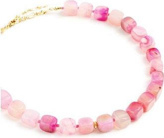 Anni Lu Collier Pink Lake