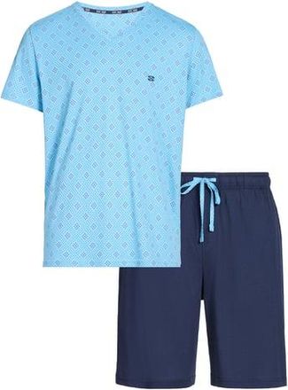 HOM Kurzer Walter Pyjamas - Blau