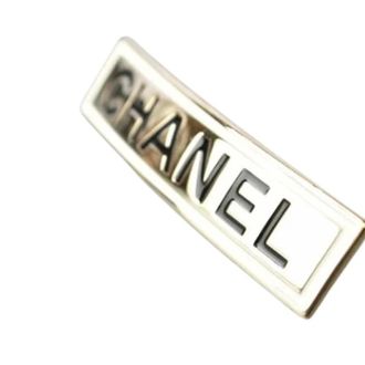 Chanel Pre-owned Vintage Barrette - Femme - Pre-owned - Jaune - Taille: ONE Size