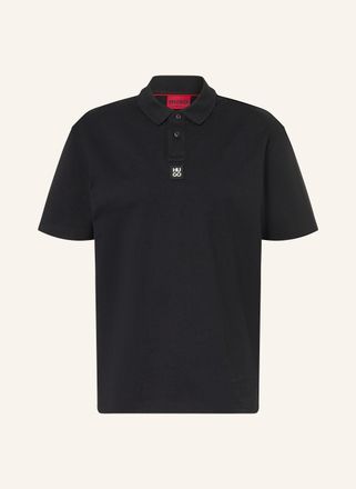 HUGO BOSS Hugo Jersey-Poloshirt Deabono schwarz