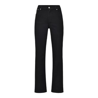 Sofie Schnoor Schwarze Weite Baumwollhose - - Trousers - Damen - Schwarzk - XS