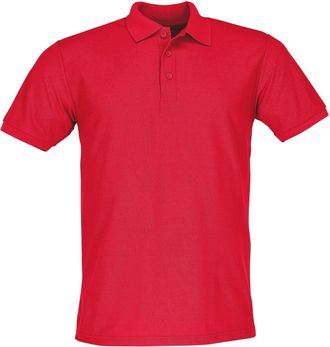 Fruit Of The Loom Piqu&eacute; Poloshirt Mischgewebe 65/35 Polo / Red, 3XL