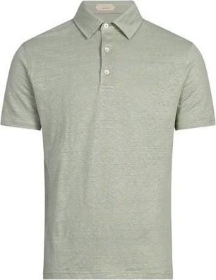 Aur&eacute;lien Polo &agrave; manches courtes en lin