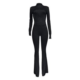 Generic Ensemble de v&ecirc;tements de d&eacute;tente pour femme - &Eacute;lastique thermique - Sous-v&ecirc;tements thermiques - Hauts &eacute;lastiques - Pantalon de d&eacute;tente pour femme - Gr