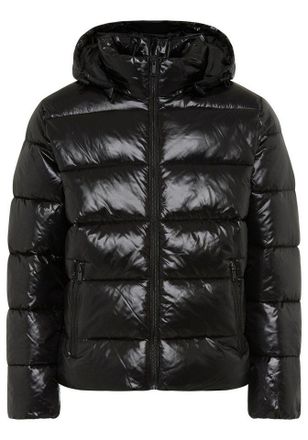 Calvin Klein Steppjacke Kapuze, Regular Fit, gl&auml;nzendes Material