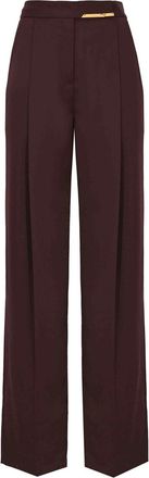Elisabetta Franchi Pantalons D&eacute;contract&eacute;s - Marron