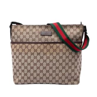 Gucci Sac bandouli&egrave;re Pre-owned en toile - Femme - Pre-owned - Beige - Taille: ONE Size