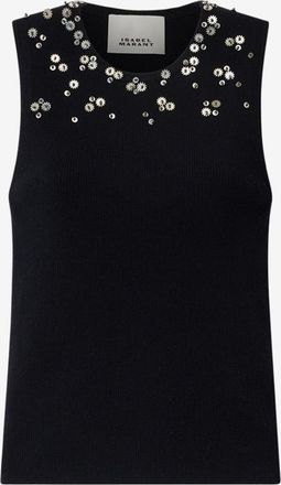 Isabel Marant Pull Apoline En Soie - Femme - Noir - Taille34 - Isabel Marant