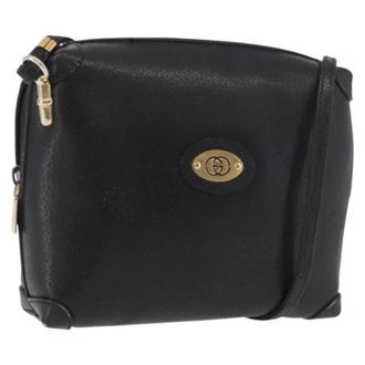 Gucci Sac bandouli&egrave;re vintage Pre-owned - Femme - Pre-owned - Noir - Taille: ONE Size