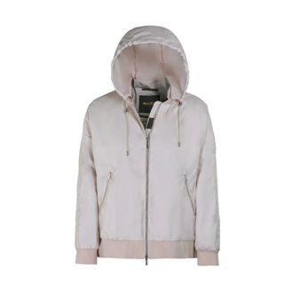 Moorer Femme, Vestes, Beige, Taille: 40 FR Ghenda-stp Jacket