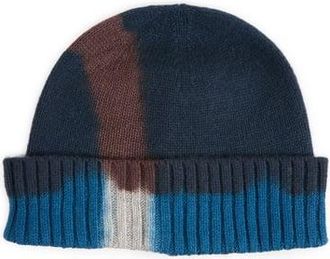 Paul Smith Bonnet multicolore en laine m&eacute;rinos