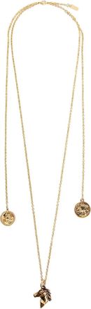 Chloé Chloé Charms necklace in vintage gold brass