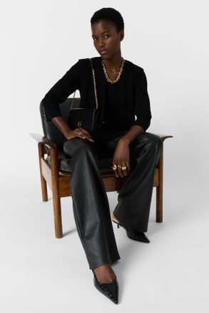 Gerard Darel Gilet en microfibre - LYNAYA - Noir
