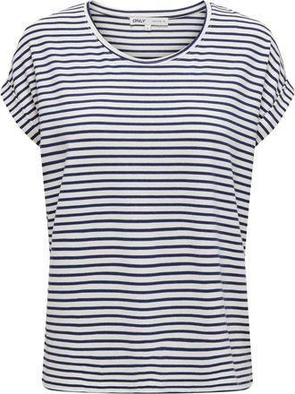 Only Tops für Damen Basic Kurzarm Rundhals