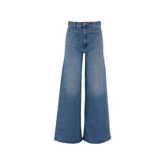 Mother Damen, Jeans, Blau, W27Gr&ouml;&szlig;e