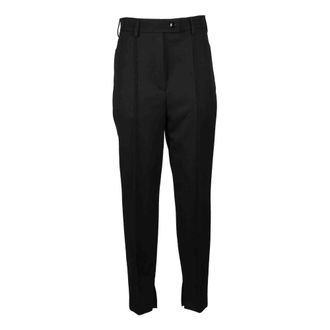 Prada Wollmischung Stretch Hose - - Trousers - Damen - Schwarzk - S