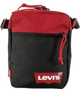 Levi's Homme Mini Solid (Red Batwing) CROSSBODY, Regular Red, Taille unique EU