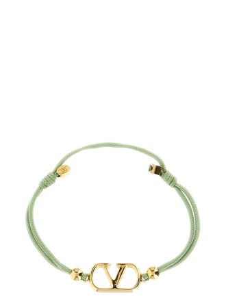 Valentino Garavani Womens Bicolor Polyester Bracelet