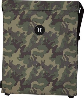 Hurley Herren Taschen U Beach Cinch Printed, M Olive, 1size, HU0125