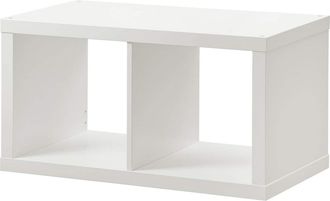 IKEA KALLAX Regal in weiß; (77x42cm)