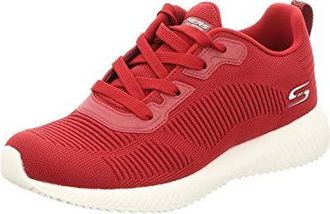 Skechers femme Bobs Squad Tough Talk Sneaker, Red, 36 EU