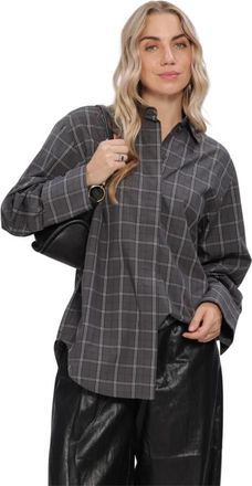 Copenhagen Muse Aurora Shirt - - Blouses & Shirts - Damen - Grau - 2XS/XS