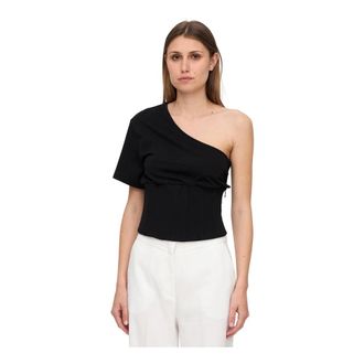 Federica Tosi Blouse - - Blouses & Shirts - Damen - Schwarzk - XS