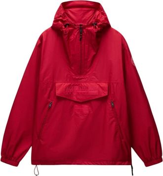 Napapijri Homme, Sport, Rouge, Taille: L Rainforest Next Summer Anorak Jacket