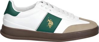 U.S.Polo Association U.s. Polo Assn., Homme, Chaussures, Blanc, Taille: 45 EU sneaker Pelle