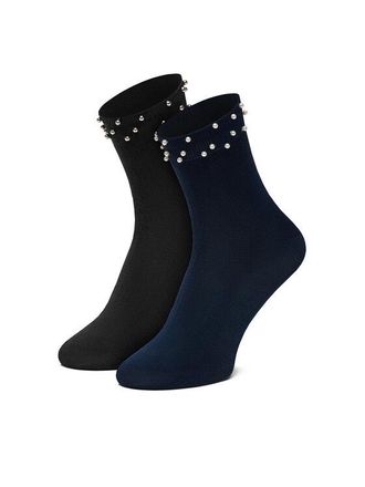 Nine West Lange Socken KR_NW_PEARL_Z_SS25 (2 PACK) Bunt