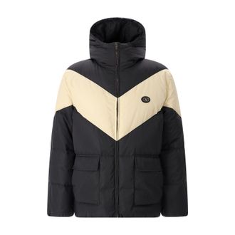 Valentino Daunenjacke mit Logo-Detail