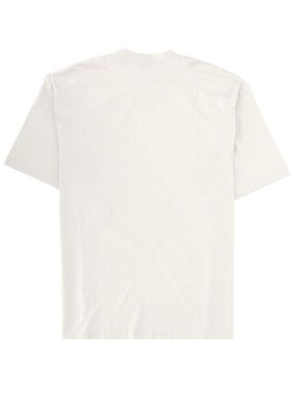 Balenciaga Logo-Printed T-Shirt - White