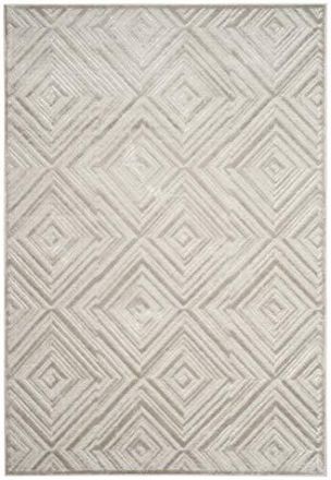 Safavieh Tapis dintérieur tissé rectangulaire PAR948 Paradise Collection - Argenté - 155 x 229 cm