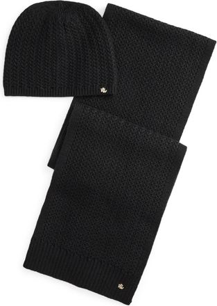 Lauren Ralph Lauren Set: Mütze und Schal