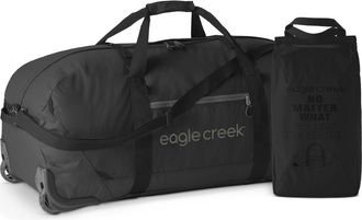 Eagle Creek No Matter What Reisetasche mit Rollen, 130L Volumen, Duffel Bag, Wasserabweisend, Robust, Black