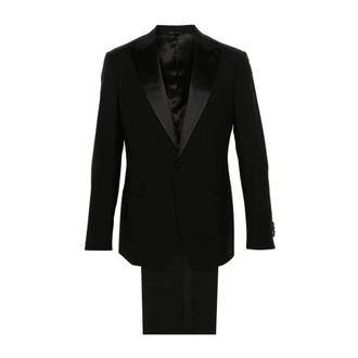 Giorgio Armani Icon Virgin Wool Tuxedo - - Suits - Herren - Schwarzk - M