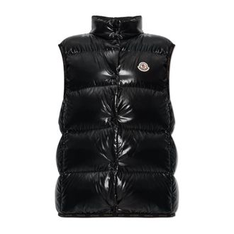 Moncler Badia Daunenweste - - Jackets - Damen - Schwarzk - XS